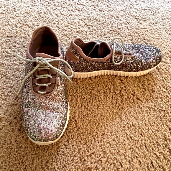 southern fried chics | Shoes | Southern Fried Chics Glitter Tennis ...